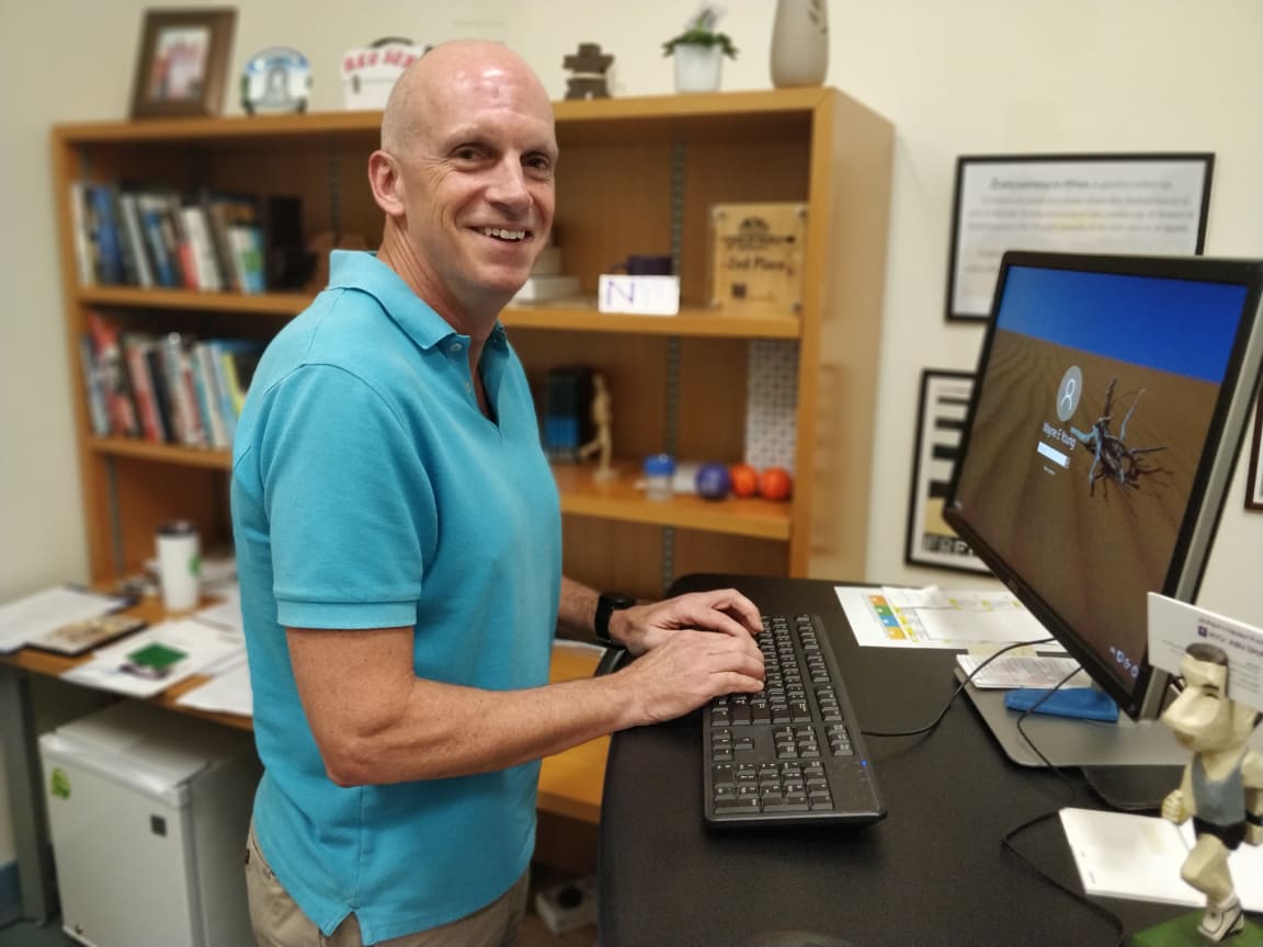 Wayne’s World: The Man Behind NYUAD Athletics’ Legacy